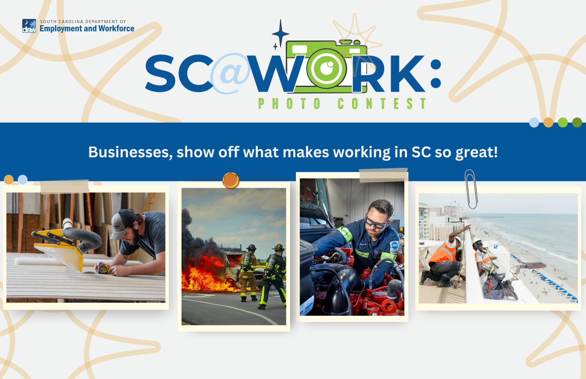 DEW’s Third Annual SC@Work: Photo Contest Is Open | SC Department of ...